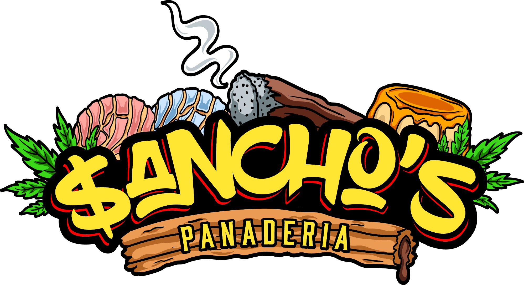 Panquecaria Logo Vetores De Sinal De Panqueca Neon Panquecas